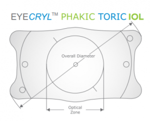 EYECRYL Toric Lens for Phakic Eyes (Biotech) | IOLS Directory